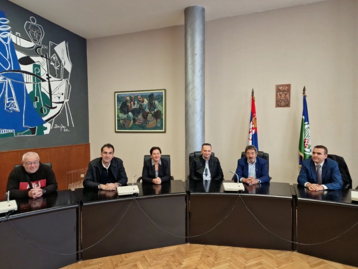 Делегација од Општина Крива Паланка во посета на градот Бор Република Србија