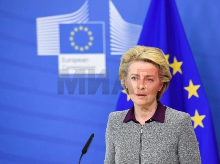 Фон дер Лајен Договорот за Пактот за азил и миграција доказ дека ЕУ наоѓа големи одговори на