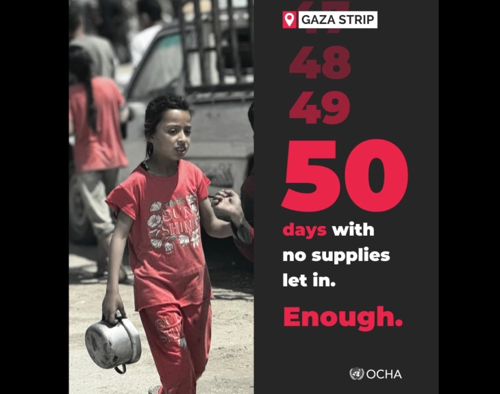 ОН Хуманитарната криза во Газа може да биде најлошата од почетокот на војната