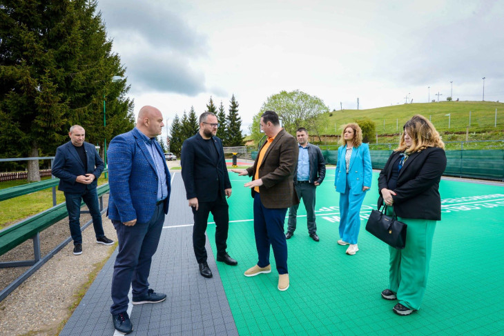 Toshkovski: Sports facilities at Ponikva police resort renovated