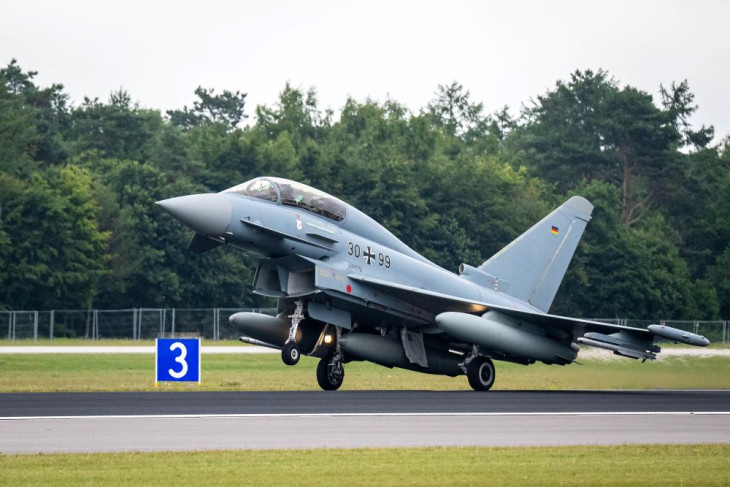 NATO deploys German fighter jets over Russian presence in Baltic Sea