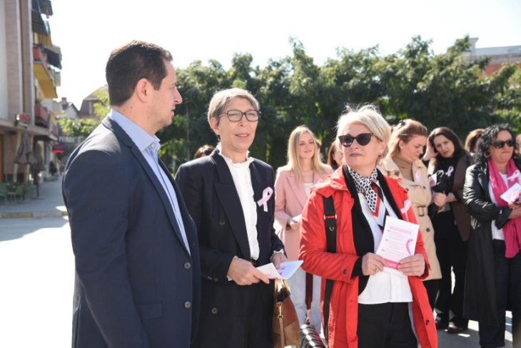 Tetori rozë në Gostivar – Valbon Limani premton 150 mamografi falas çdo ...