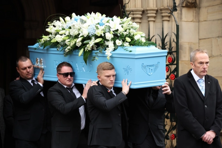Ricky Hatton funeral: Son Campbell pays an emotional tribute